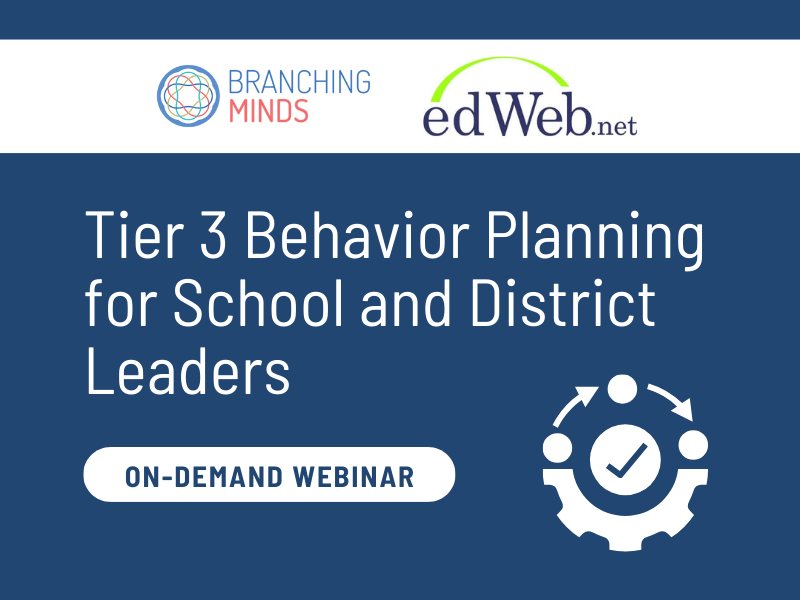 Tier 3 Behavior Planning for School and District Leaders